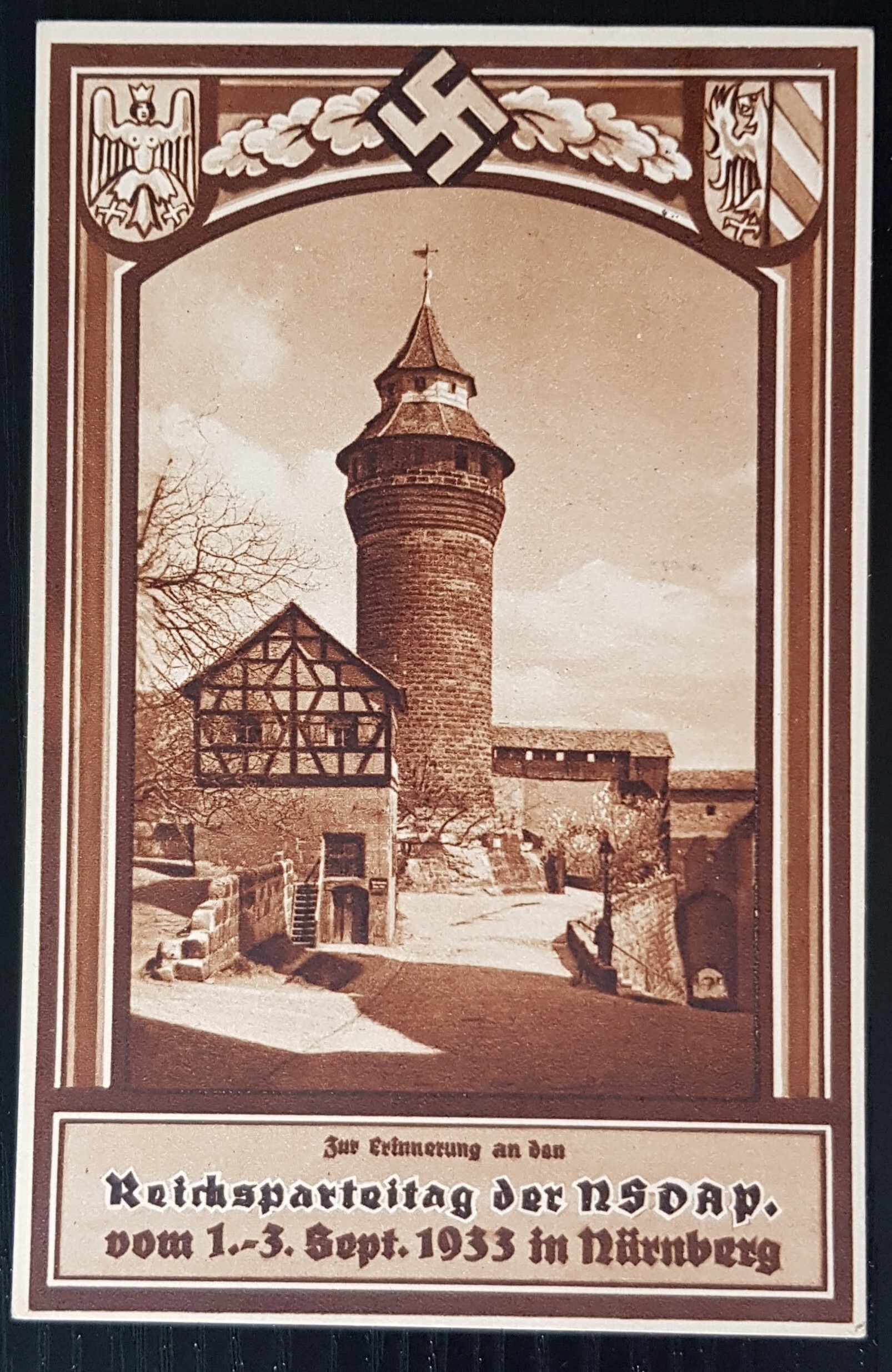 Germany Third Reich Original Propaganda Postcard Nsdap Nazi Nuremberg ...