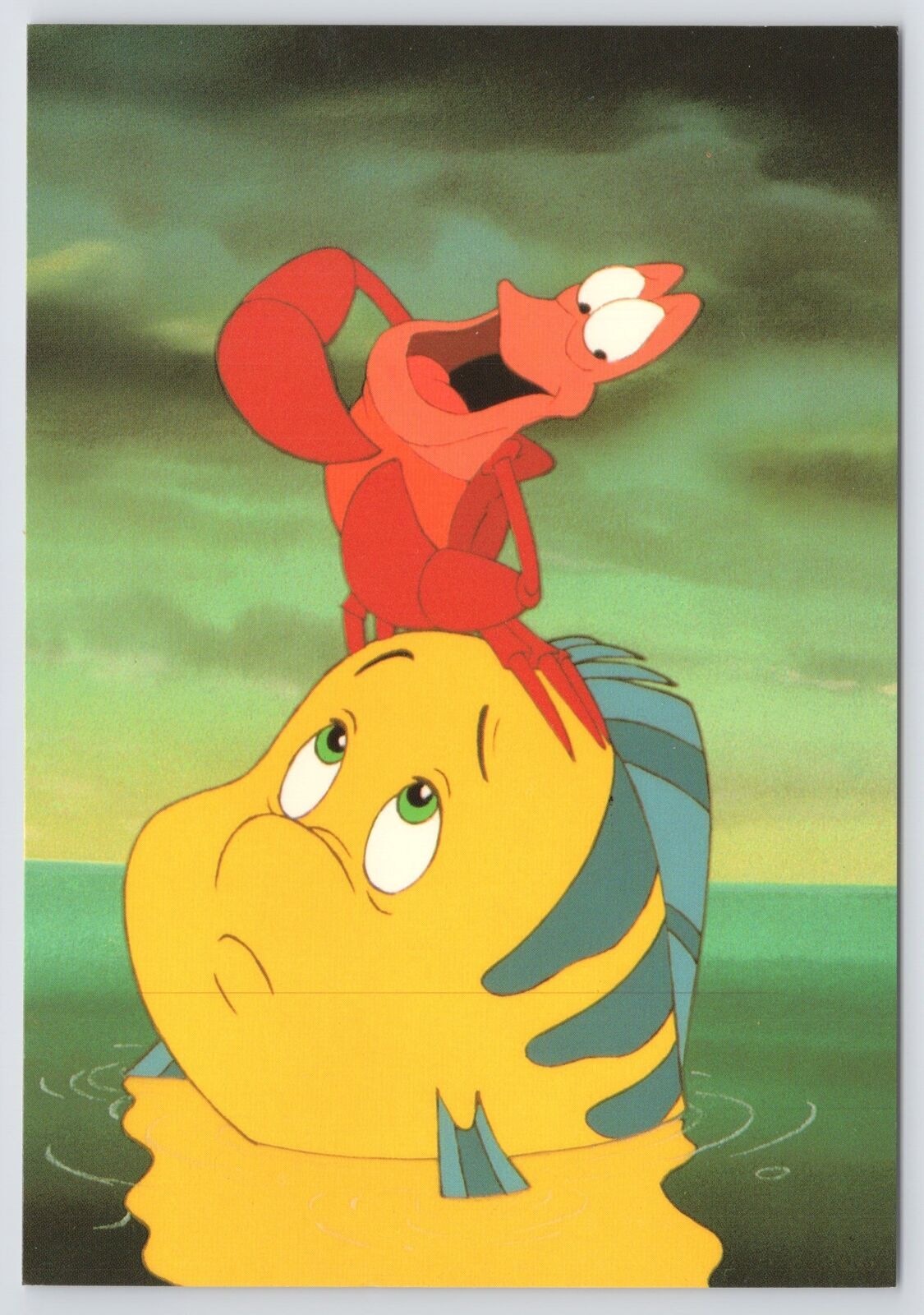 Walt Disney~Flounder & Sebastian Spy~Princess Ariel~Little Mermaid ...