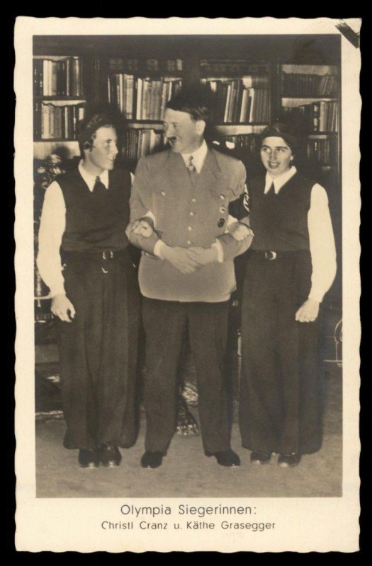 3rd Reich Hitler Olympic Winners Cranz Grasegger Hoffmann Nr723 Real ...
