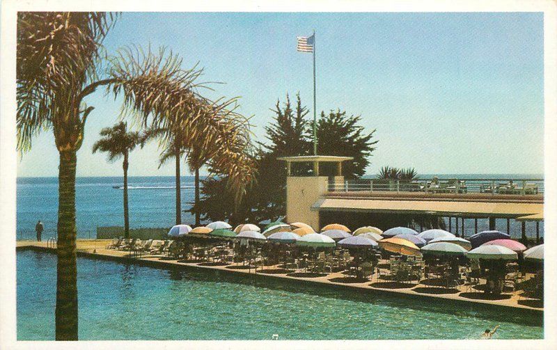 Coral Casino Beach Cabana Club Santa Barbara California 1940s Flag ...