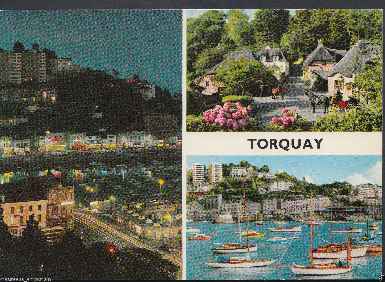 Devon Postcard - Views of Torquay LC5811 | Europe - United Kingdom ...