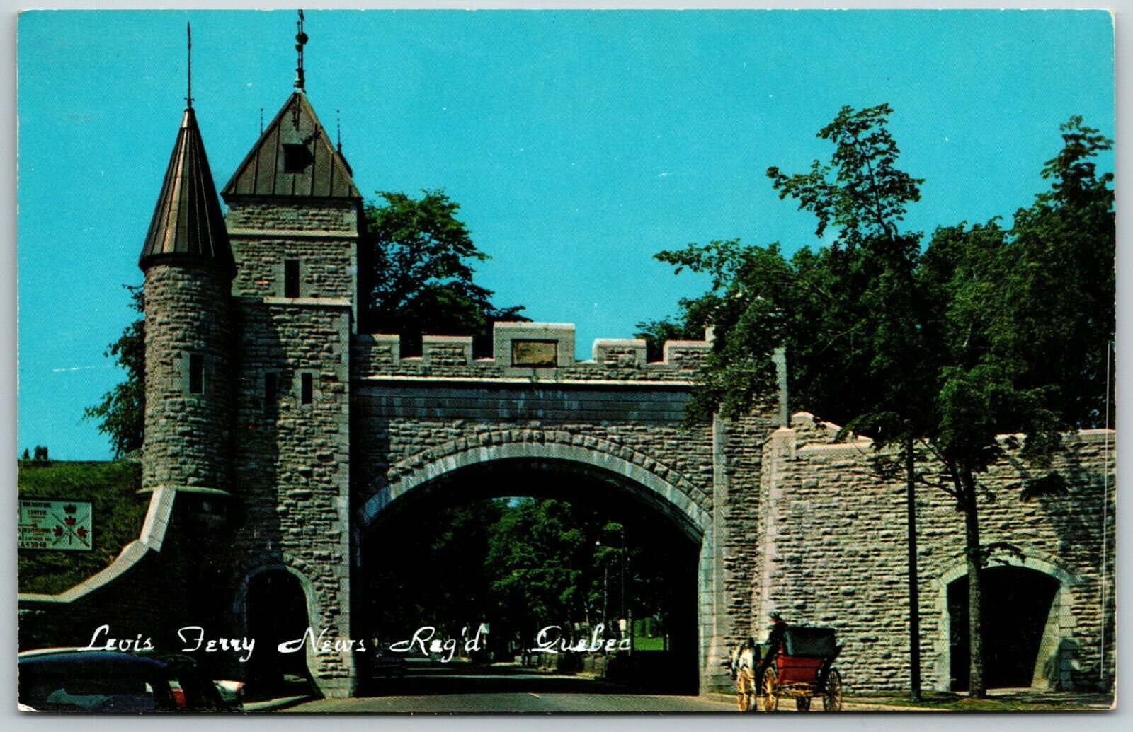 Porte St. Louis, St. Louis Gate, Quebec, Canada - Postcard | Canada ...