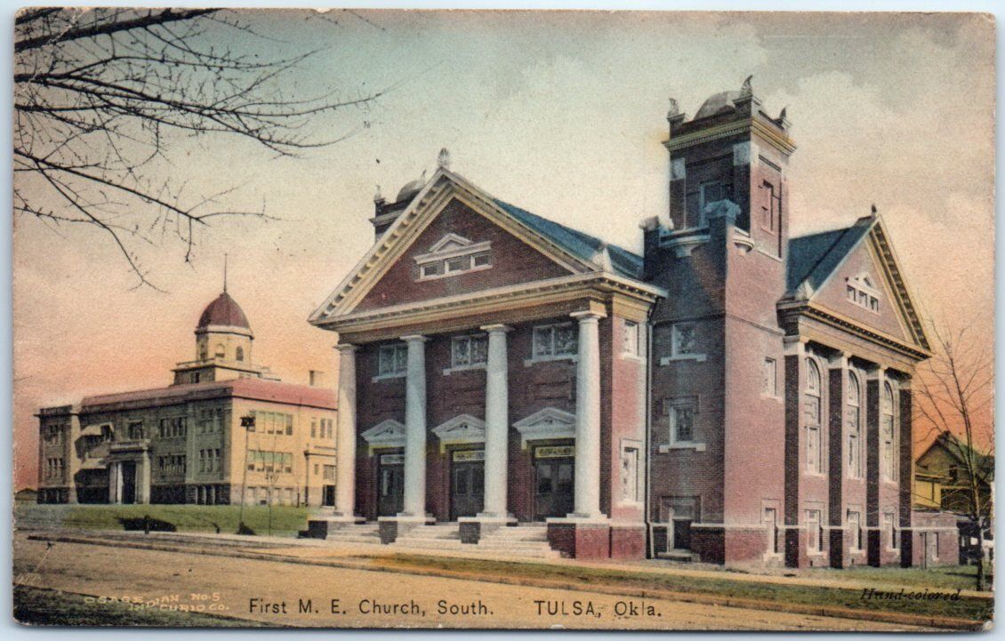 Postcard - First Methodist Episcopal Church - Tulsa, Oklahoma | United ...