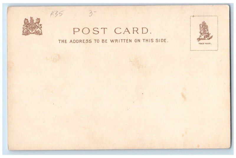 c1905 May Blossom Man Pipe Flowers Pot Tuck's Write Away Antique ...