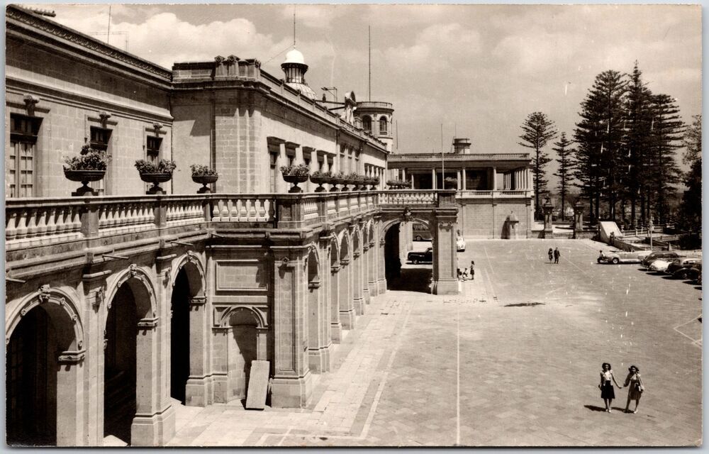 Chapultepec Castle Chapultepec Hill in Mexico City RPPC Real Photo ...