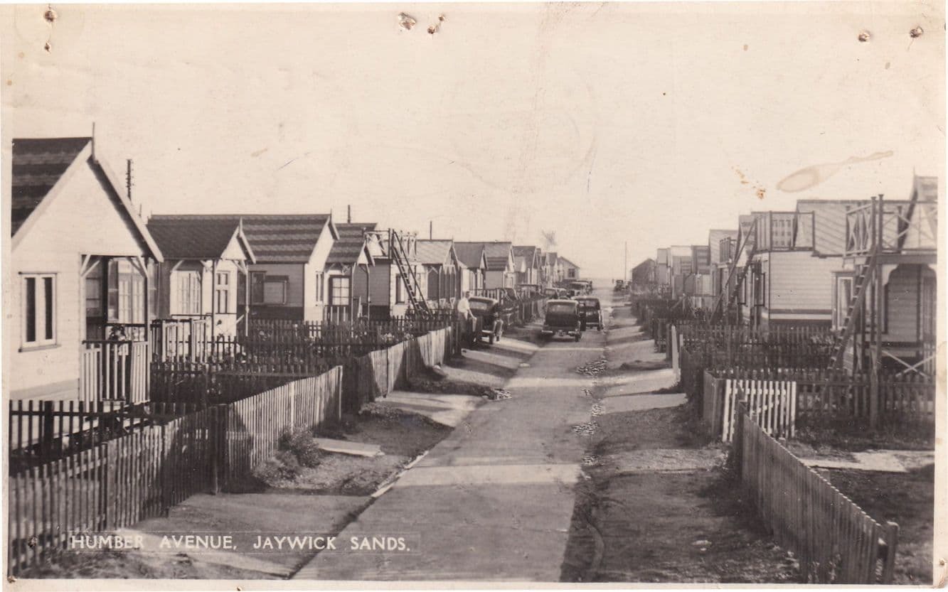Humber Avenue Jaywick Sands Essex Old Real Photo Postcard | Europe ...