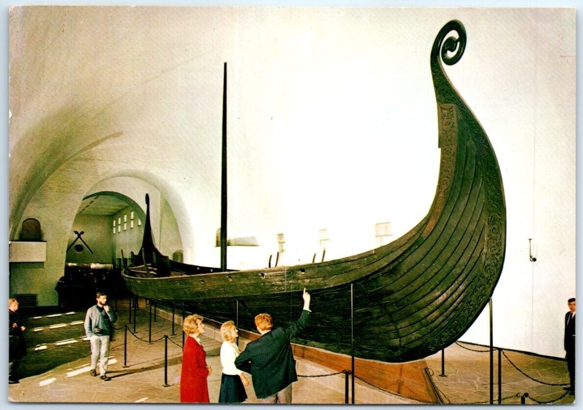 Postcard - The Oseberg Ship, The Viking Ships Museum - Oslo, Norway ...