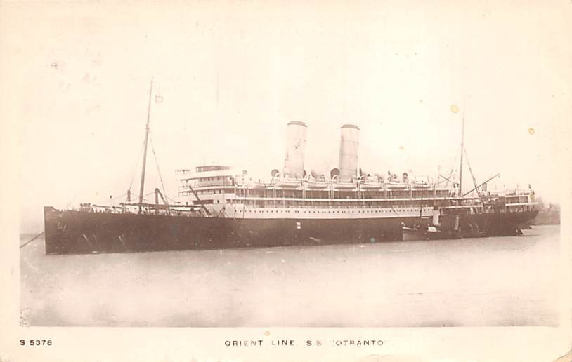 S.S Otranto S.S Otranto , Orient Line View image | Topics - Other ...