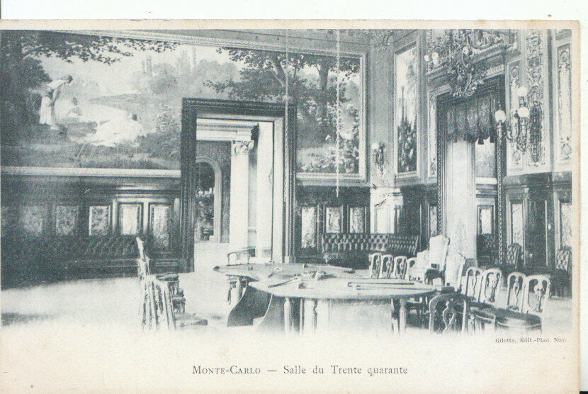 Monaco Postcard - Monte-Carlo - Salle Du Trente Quarante - Ref 16378A ...
