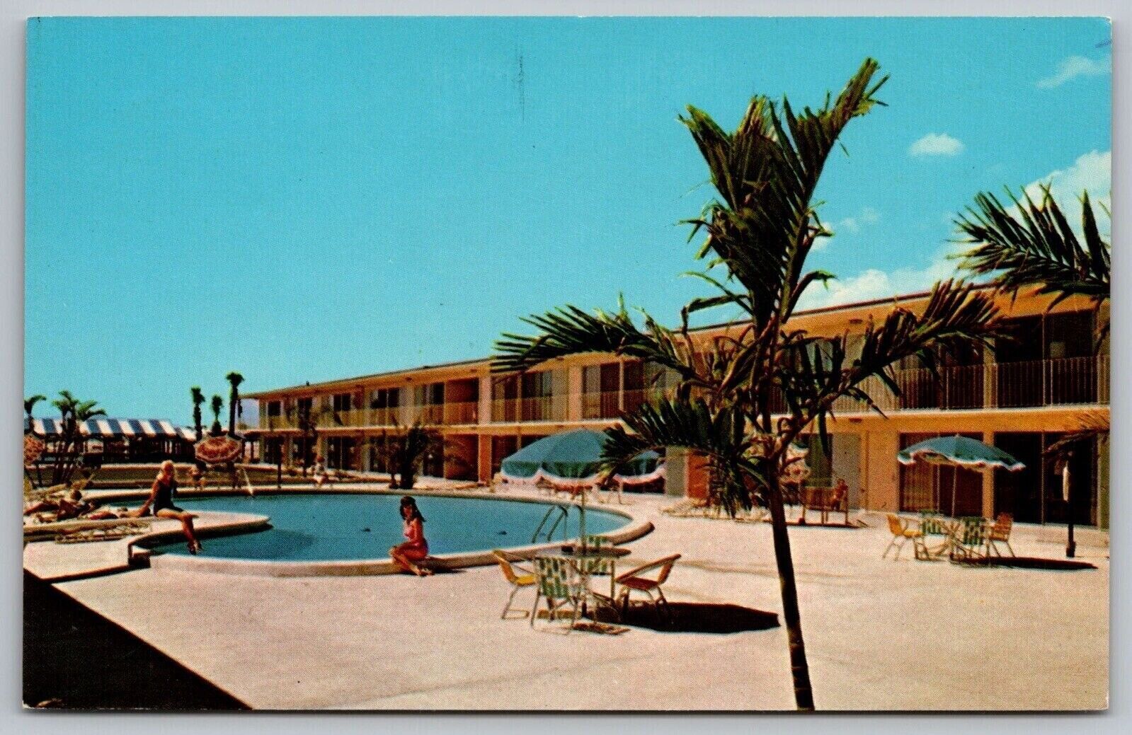 St Petersburg Florida Holiday Inn Hotel Swimming Pool Chrome UNP ...