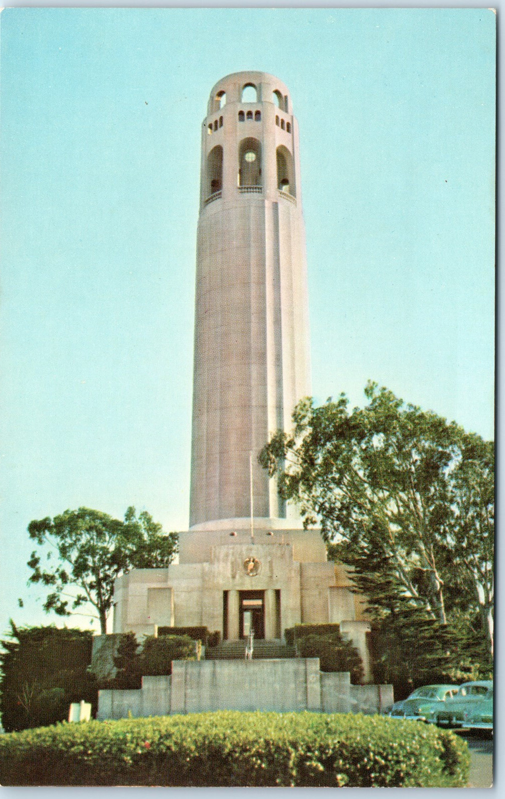 c1960s San Francisco, CA Coit Memorial Tower Pioneer Park Telegraph ...
