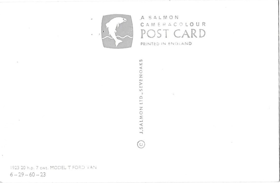 1923 Model T Ford Delivery Van 20 hp A Bennett & Sons LTD | Topics ...