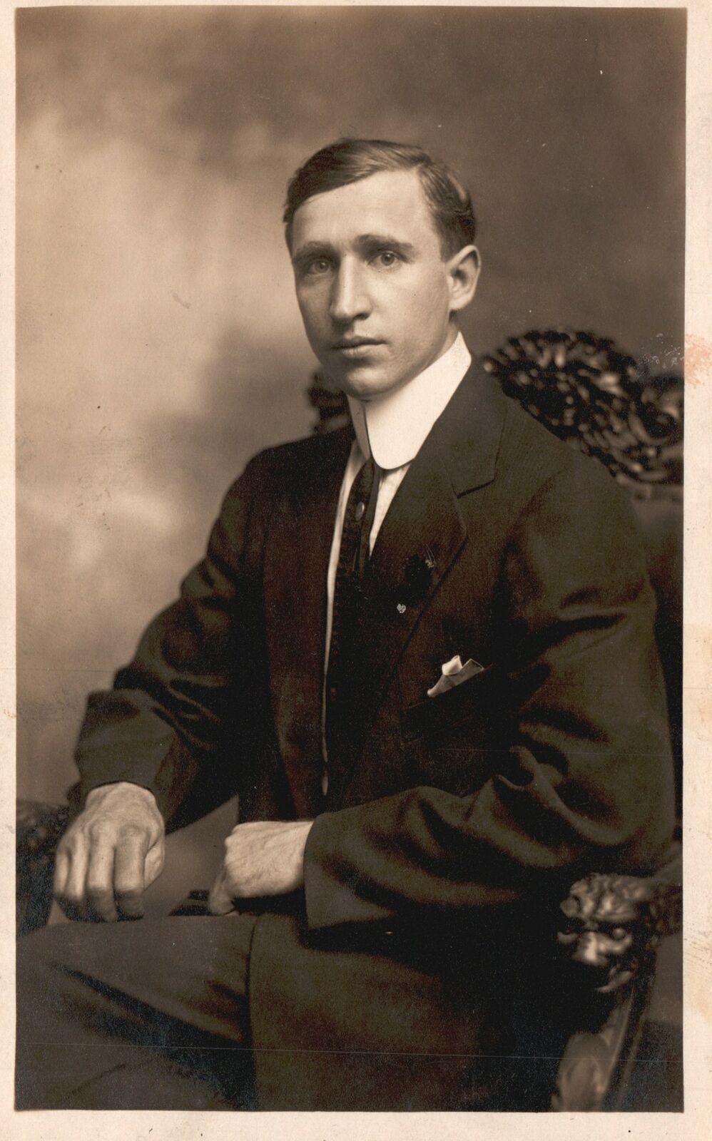 Vintage Postcard 1920's Albert Studio Ark Avenue Beach Atlantic City ...