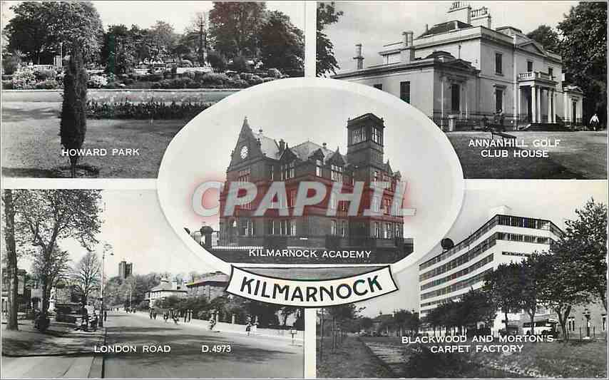 Postcard Modern Annanhill Howard Park Golf House London Road Blackwood ...