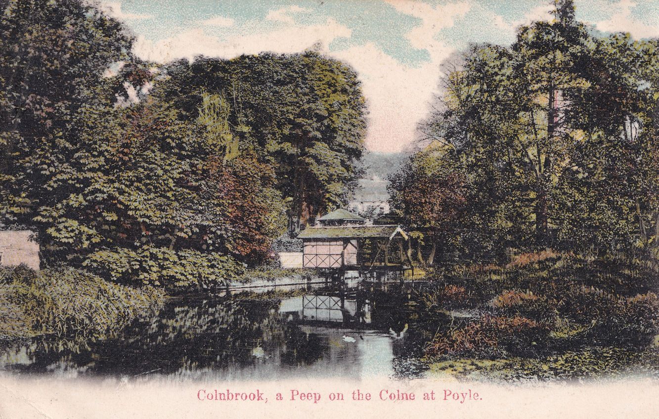 Colnbrook A Peep On The Colne at Poyle Antique Bucks Postcard | Europe ...