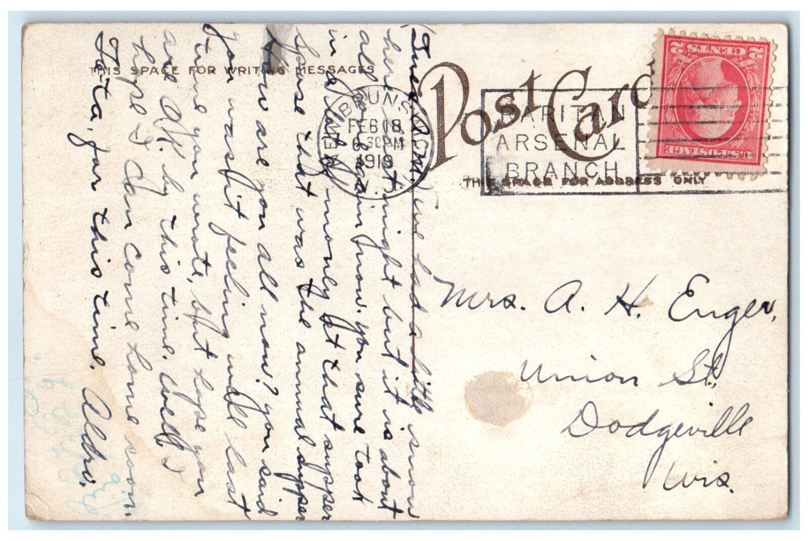 1919 Headquarters K of C Balboa Naval Training Station California CA ...