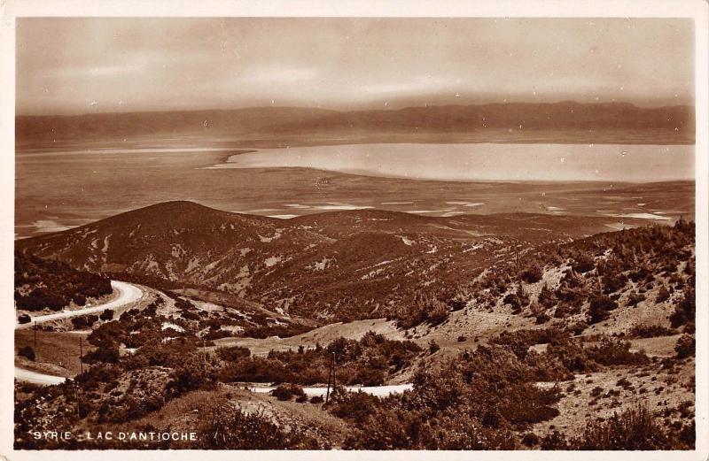 BR100119 syrie lac d antioche real photo syria | Asia & Middle East ...