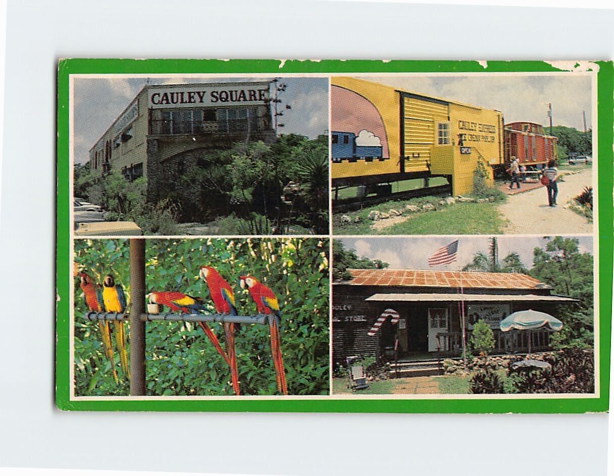 Postcard Cauley Square Historic Village Miami Florida USA | United ...