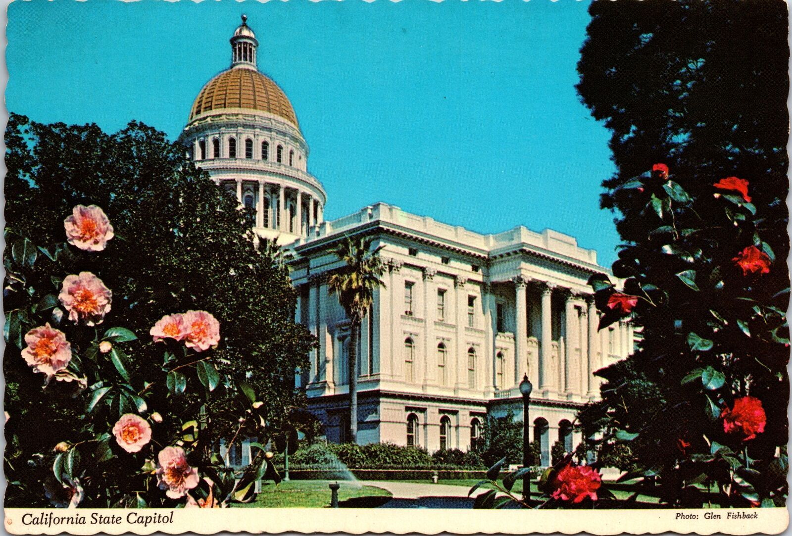 Vintage Continental Size Postcard 1970s California State Capitol at ...