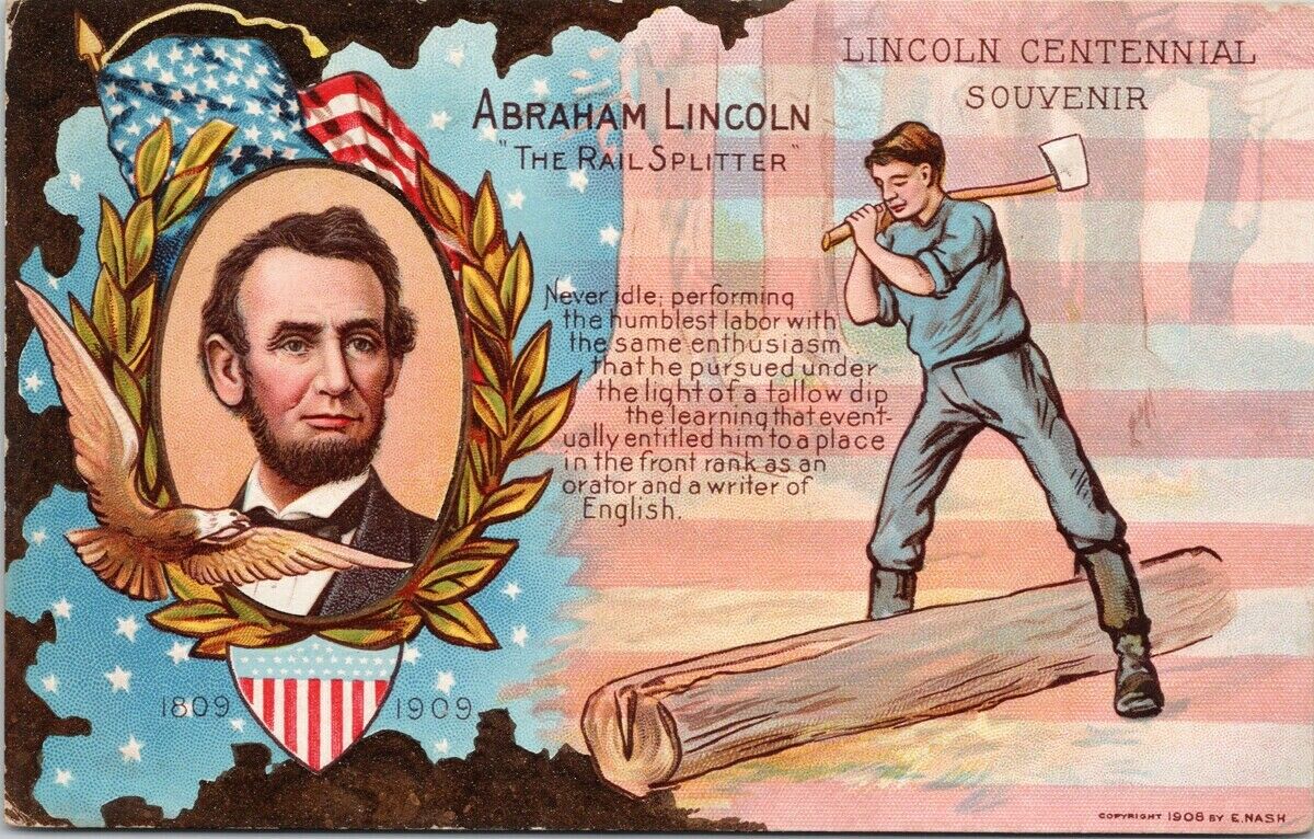 Abraham Lincoln The Rail Splitter President Lincoln Birthday Series ...