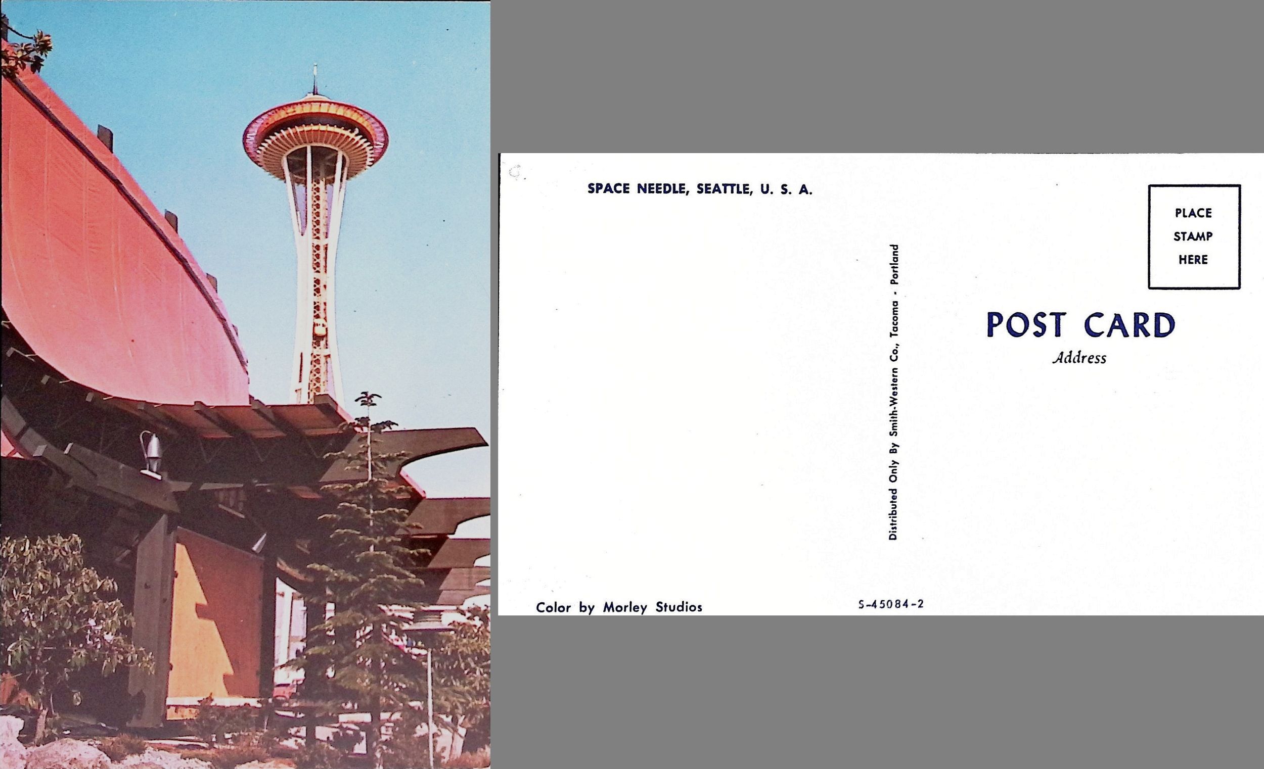 Vintage Postcard: "Space Needle, Seattle, U.S.A." | United States ...