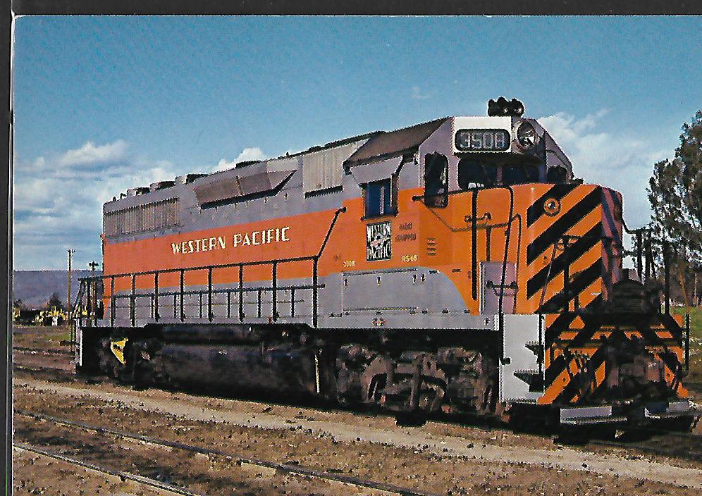 Trains, Western Pacific RR CO. EMD Gp40, Oroville Calif. | Topics ...