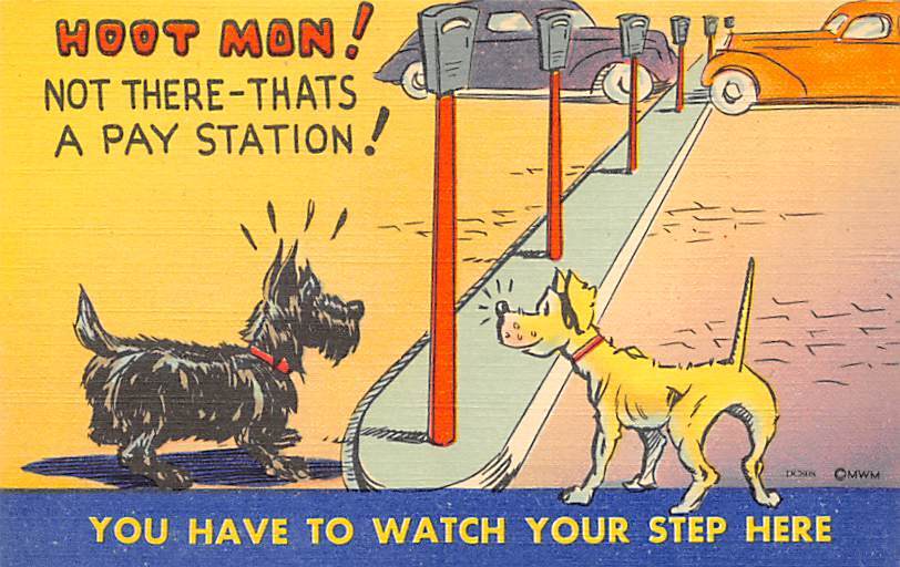 Vintage Comic Thatâ€™s a Pay Station View Postcard Backing | Topics ...