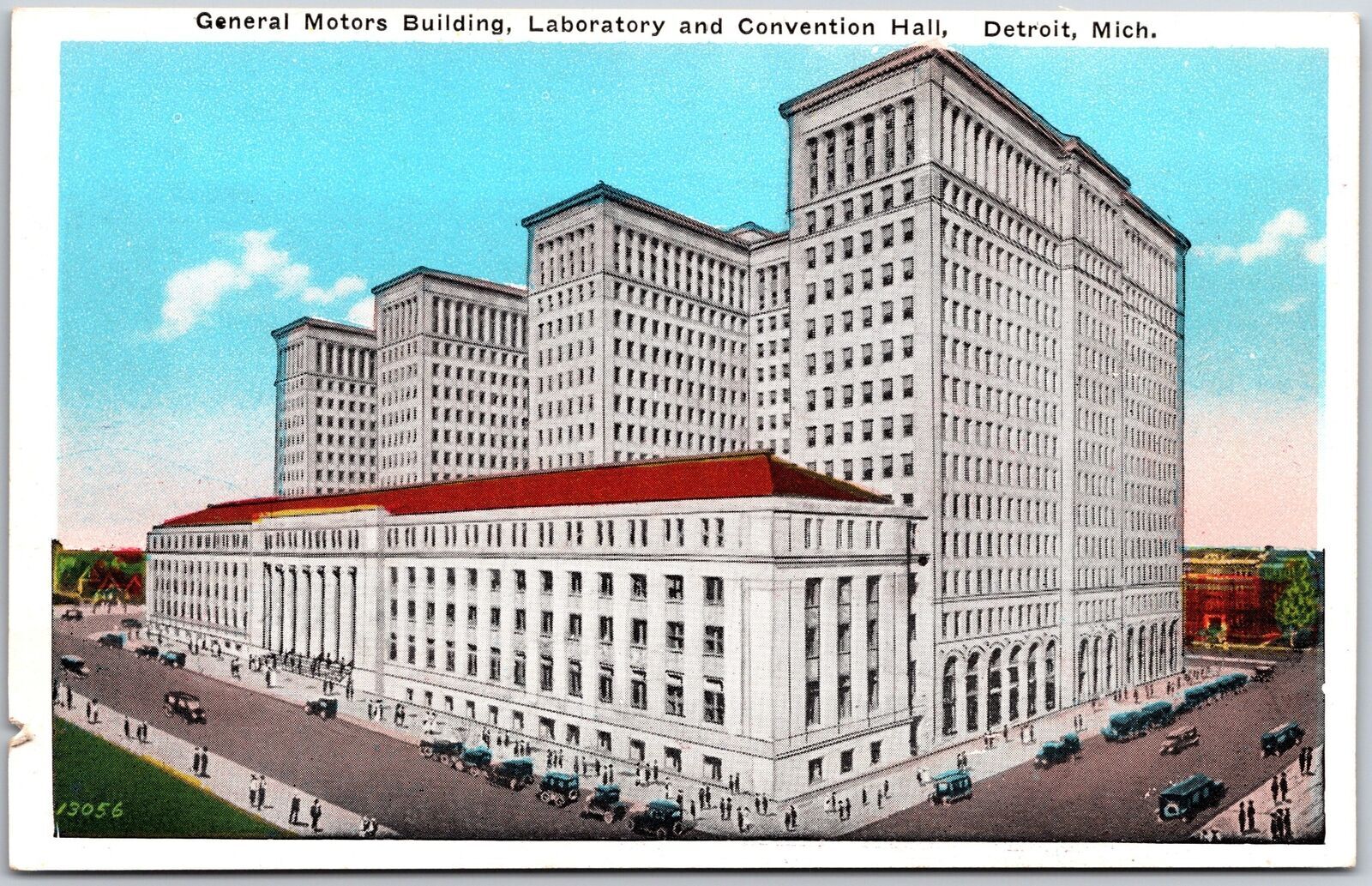 General Motors Building Laboratory & Convention Hall Detroit Michigan ...