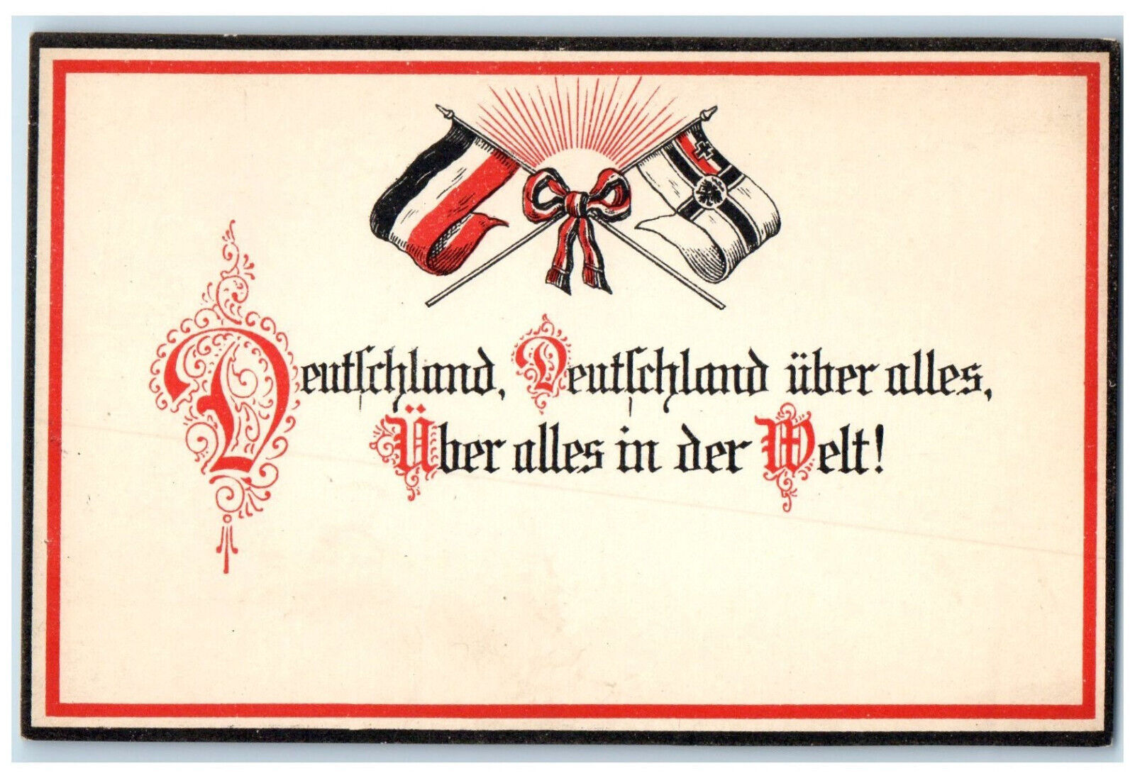 c1910 Germany Over Everything in The World Germany Propaganda WW1 ...