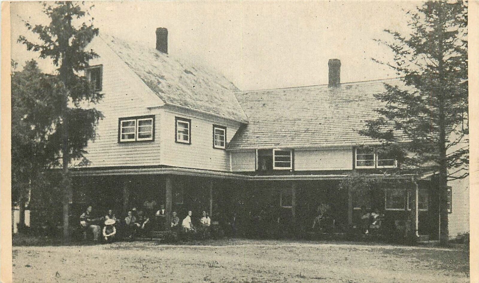 East Jewett New York Rustic Ranch House Timberlane 1920s Postcard 24 ...