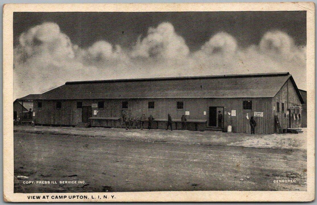 Vintage 1910s WWI / CAMP UPTON Long Island NY Postcard Building / Camp ...
