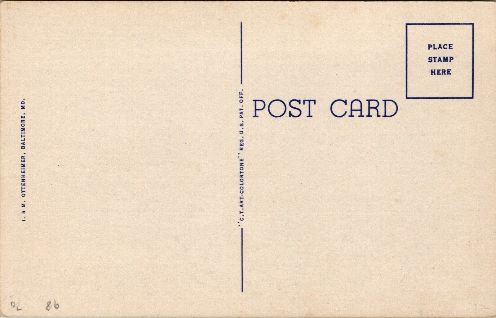 Vintage Cathedral and YMCA Building Baltimore Maryland MD Linen ...