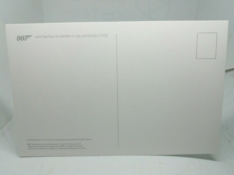 James Bond 007 Postcard Jane Seymour as Solitaire in Live And Let Die ...