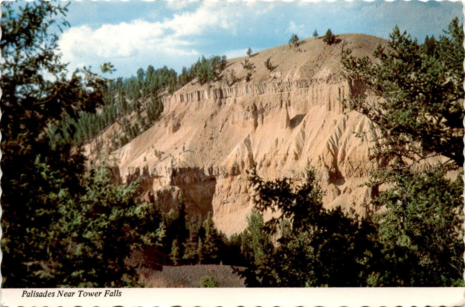 Palisades, Tower Falls, Yellowstone National Park, natural wonder ...