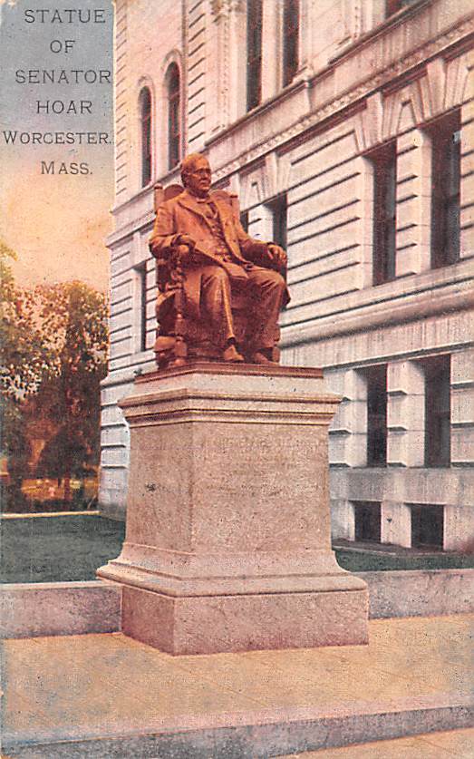 Statue of Senator Hoar Worcester, Massachusetts MA | United States ...