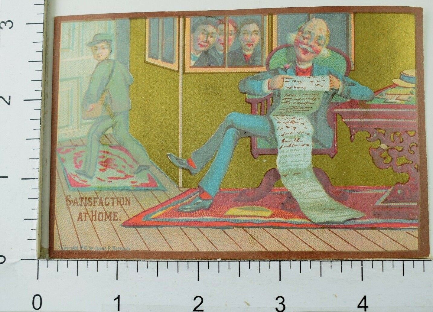 1880s Salesman Pushing His Wares Scenes Victorian 6 Trade Card Set K110 ...