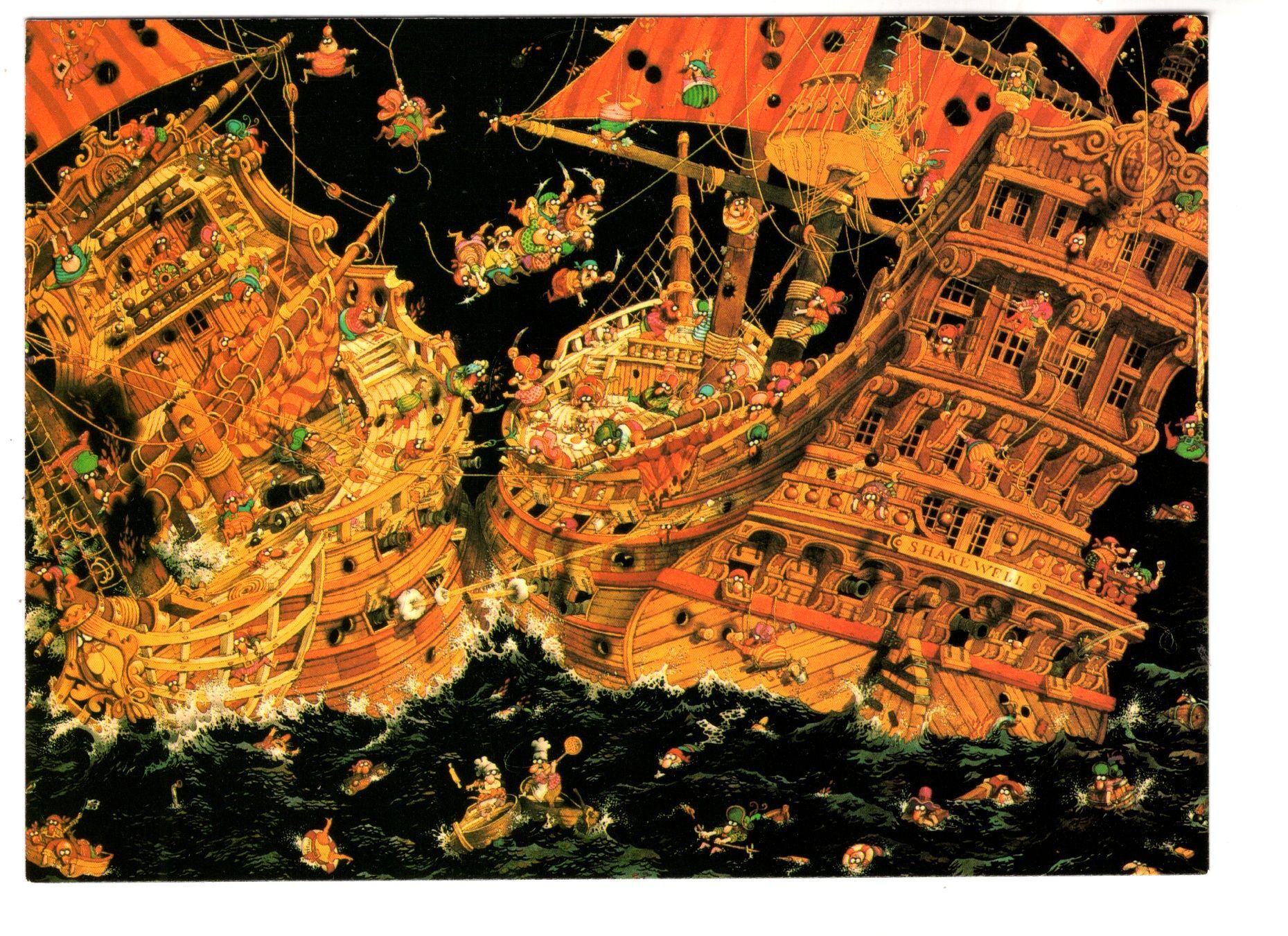 Captain Flint's Party, by Jean-Jacues Loup Design, Sailing Ships ...