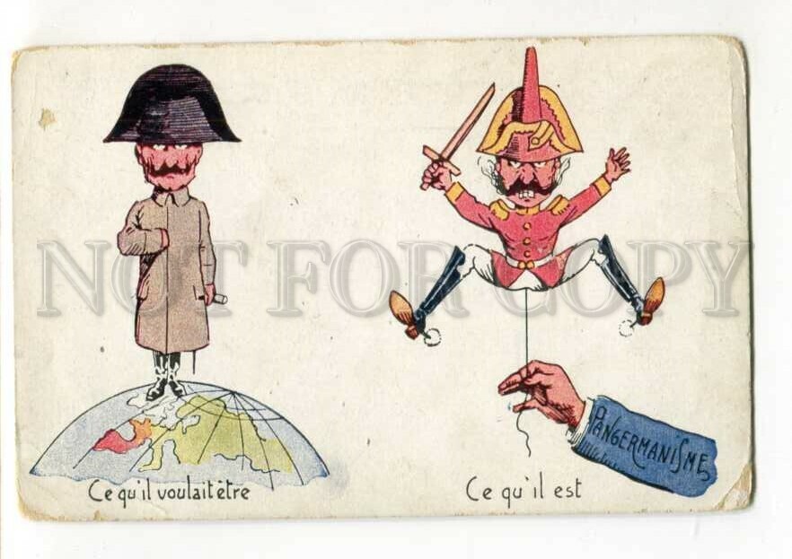 3113623 WWI ANTI GERMAN PROPAGANDA Pan-Germanism Vintage PC | Topics ...