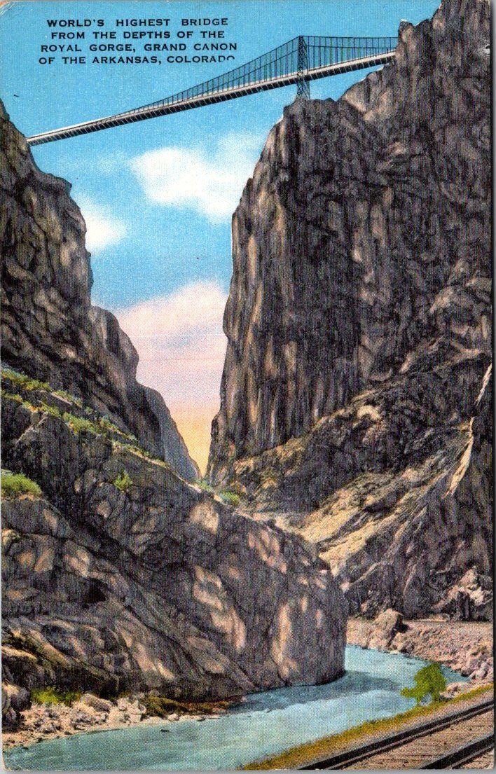 Colorado Royal Gorge Suspension Bridge World's Highest Bridge | United ...