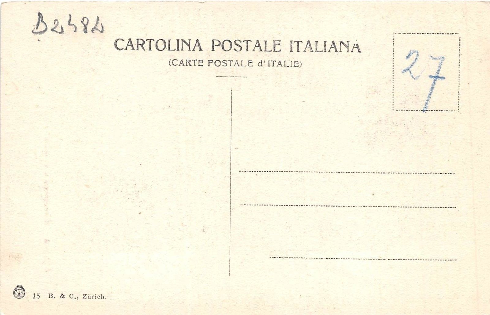 B2482 Italy Genova Monumento C Colombo front/back scan | Europe - Italy ...