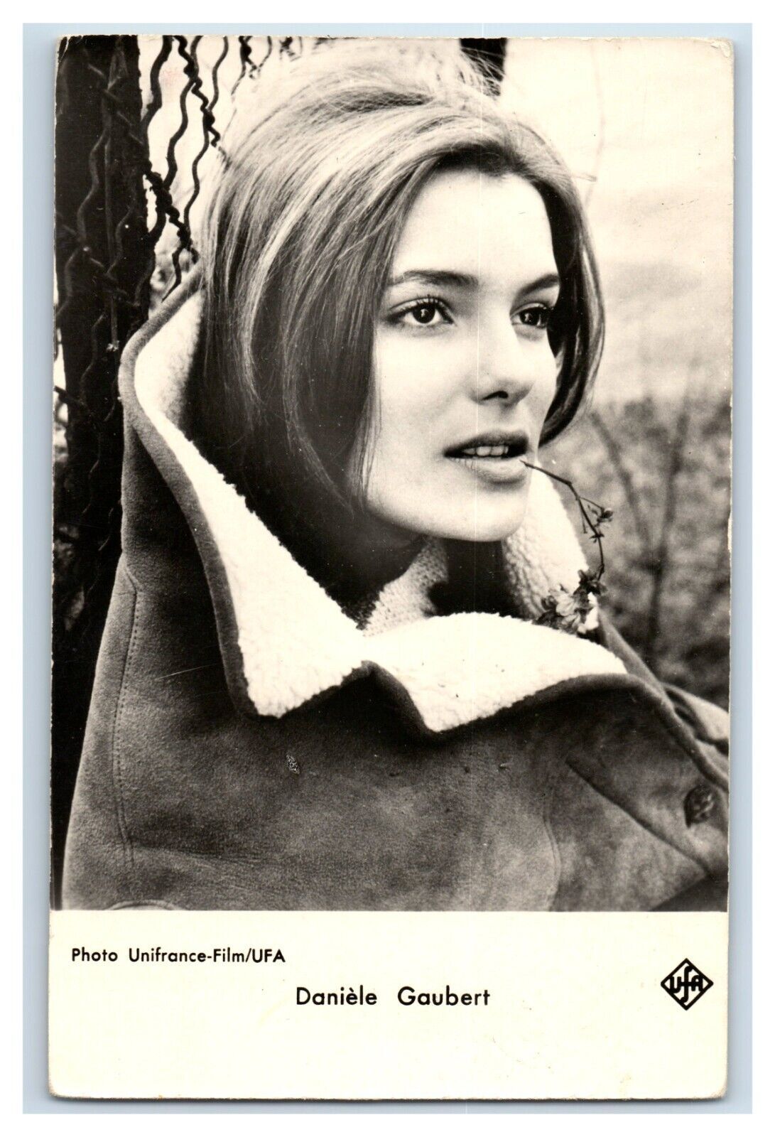 Vintage Real Photo RPPC Actress Daniele Gaubert Original Postcard P37 ...