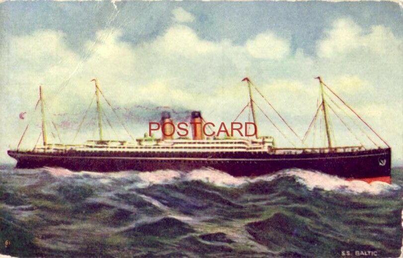 STEAMSHIP "BALTIC" the principal vessel of the White Star fleet ...