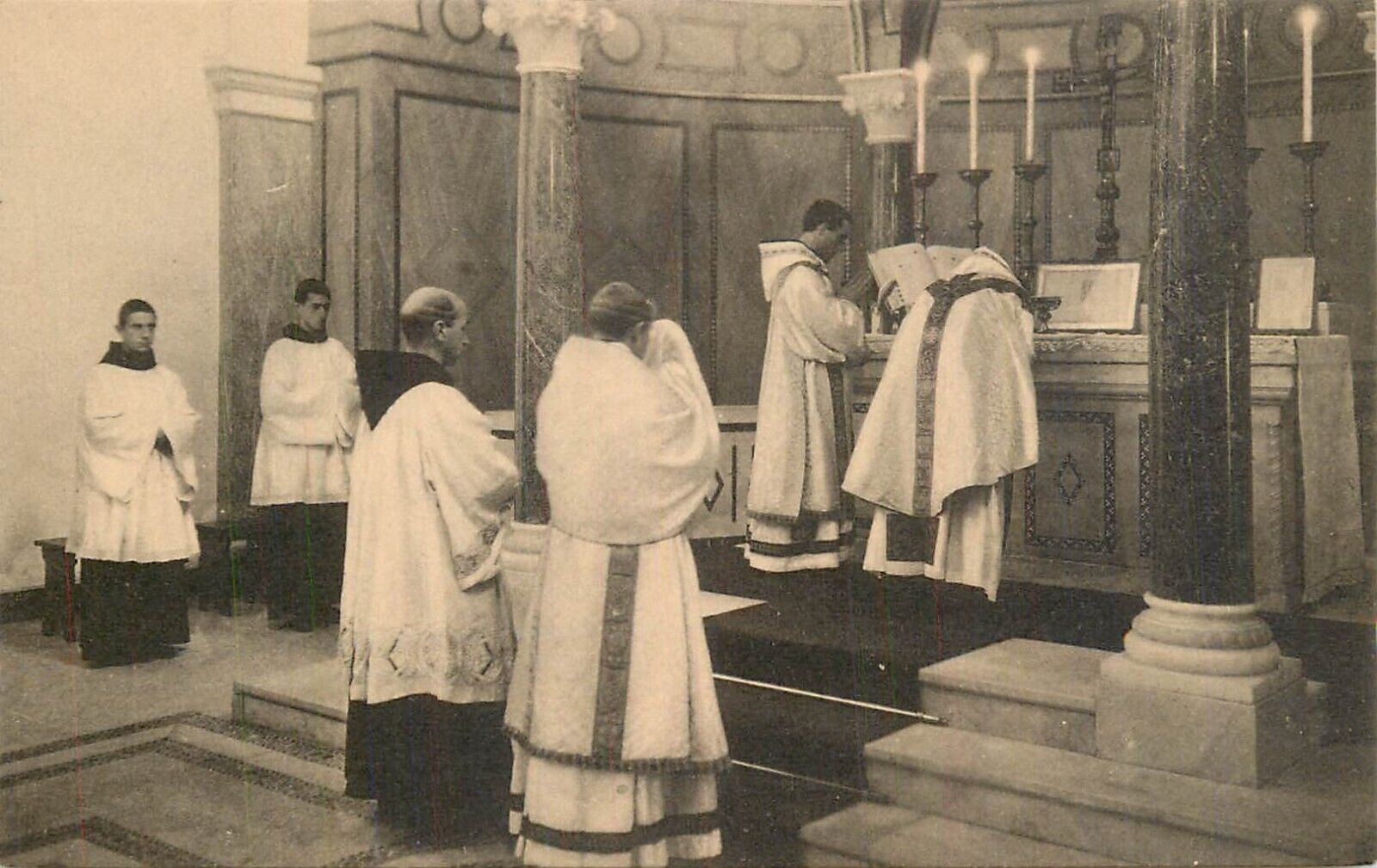 Belgium St. Andrew's Abbey Lophem Loppem Bruges PAX CHRISTI Priests ...