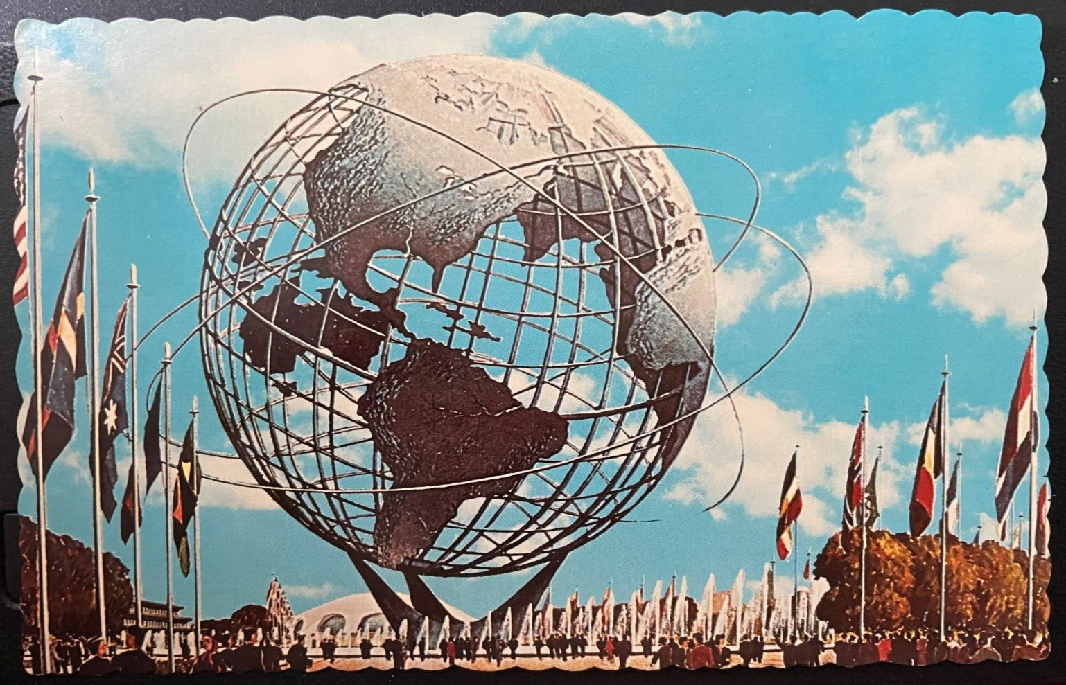 Vintage Postcard 1964 Unisphere, New York World's Fair, Corona Park ...