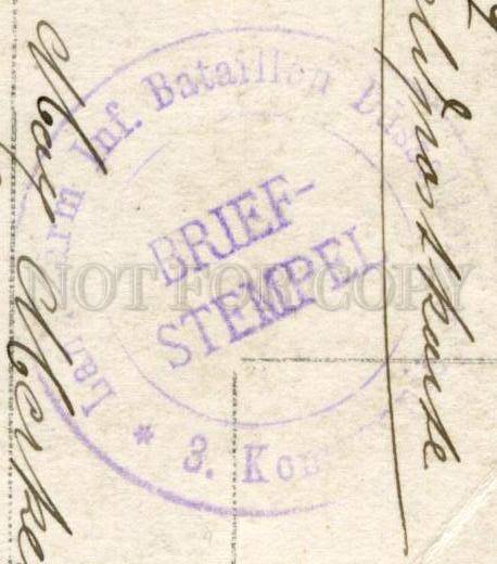 3139842 German soldiers postmark field post Bataillon Vintage | Topics ...