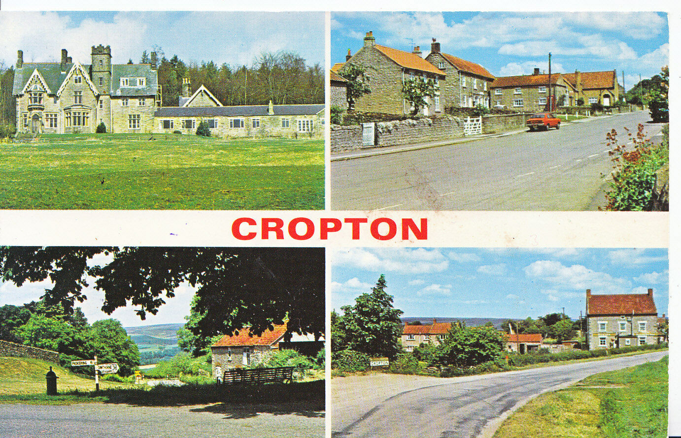 Yorkshire Postcard - Views of Cropton - Scarborough BH2361 | Europe ...