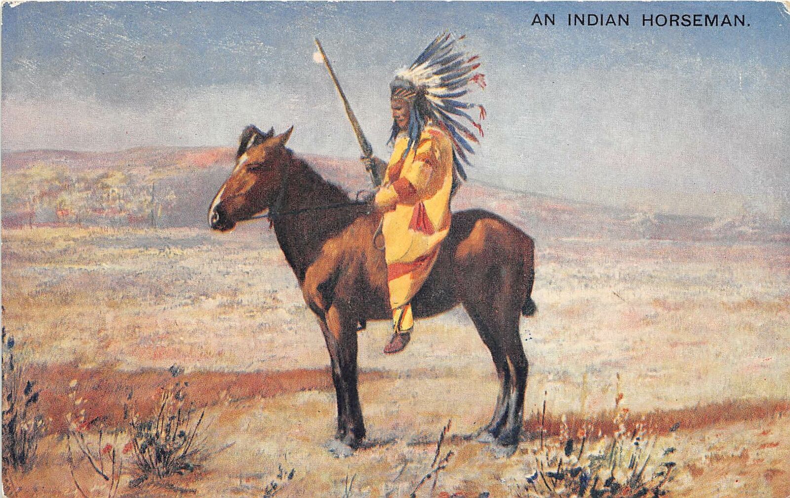 US5578 an indian horseman types folklore costume indian canada | Asia ...