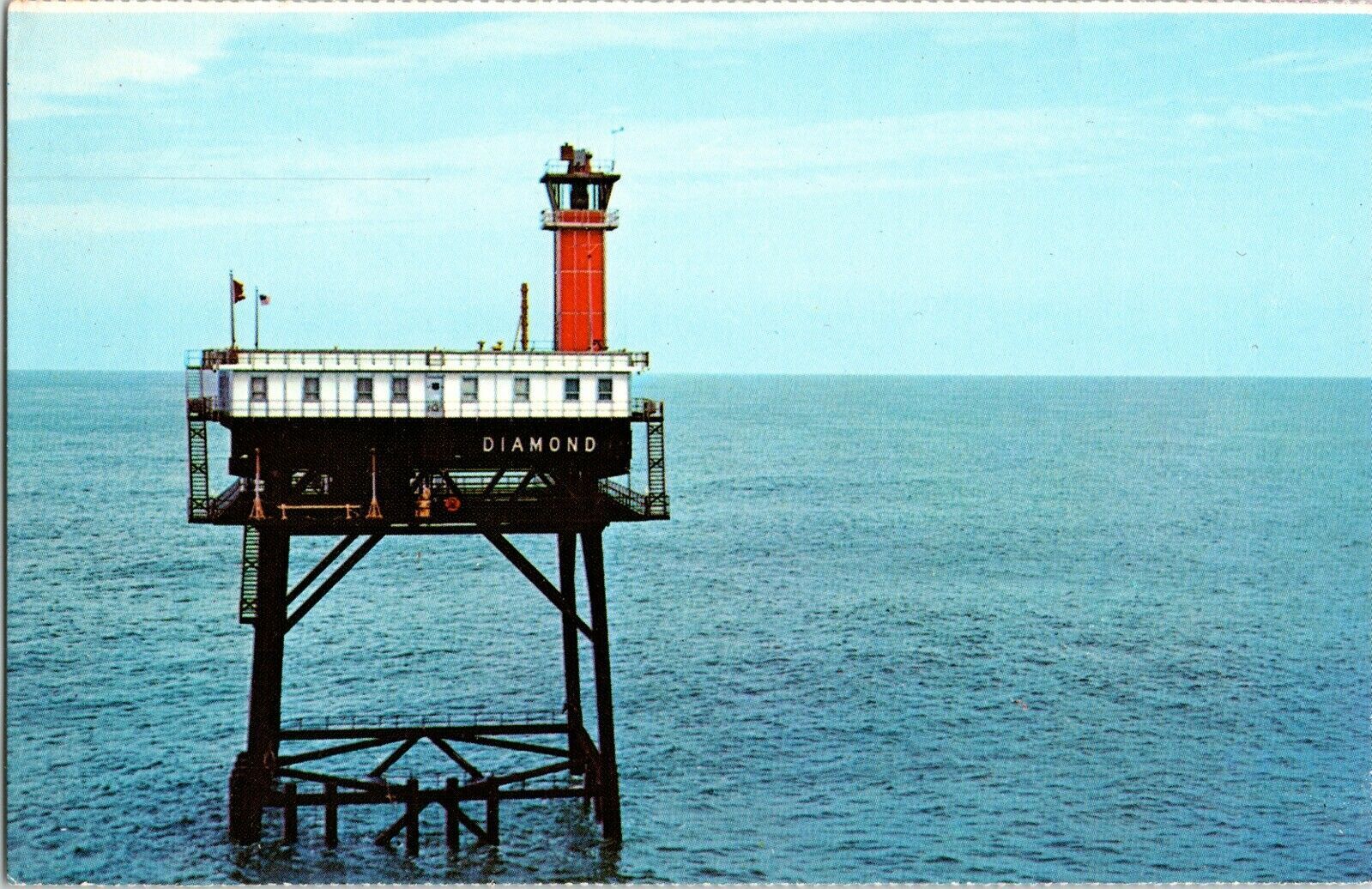 Diamond Shoals Texas Tower Outer Banks North Carolina Lightship ...