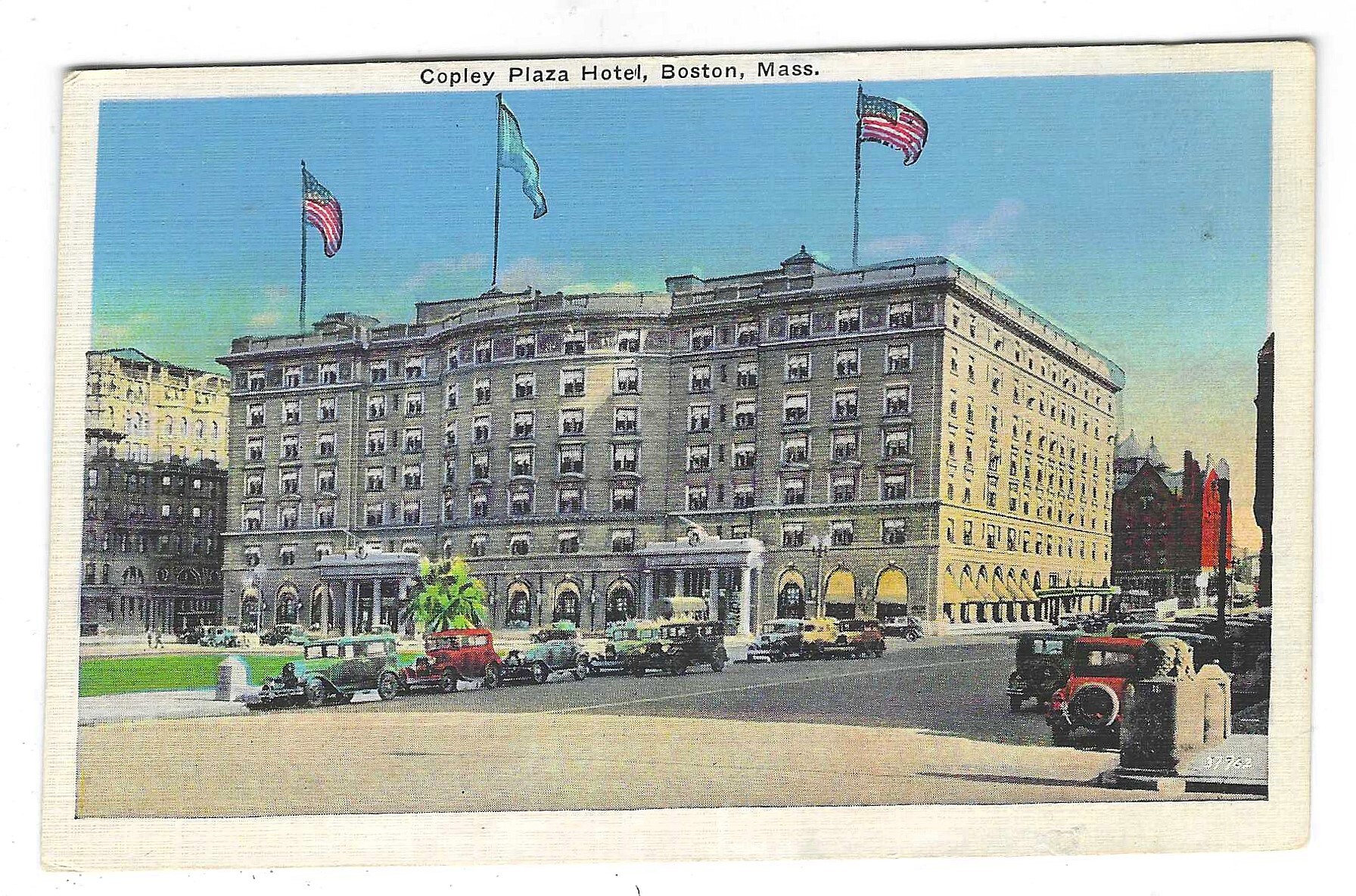Copley Plaza Hotel, Boston, Massachusetts, Linen | United States ...