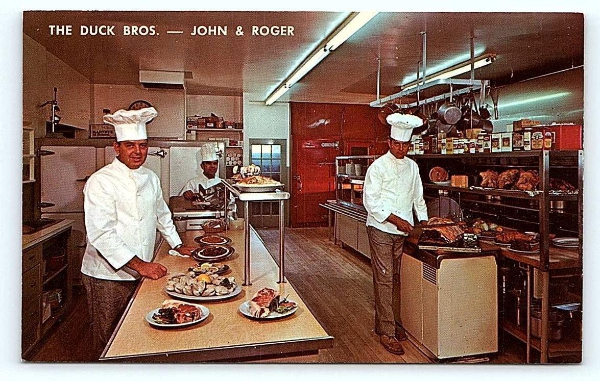 SOUTHAMPTON, Long Island NY ~ JOHN DUCK, JR RESTAURANT c1960s Roadside ...